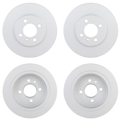 Bosch QuietCast Front Rear Rotors Disc Brake Pad Kit For E30 318i 325i ...