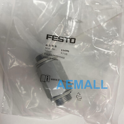 1pcs NEW Festo H-3/8-B 11690 Check Valve / Non Return Valve | eBay