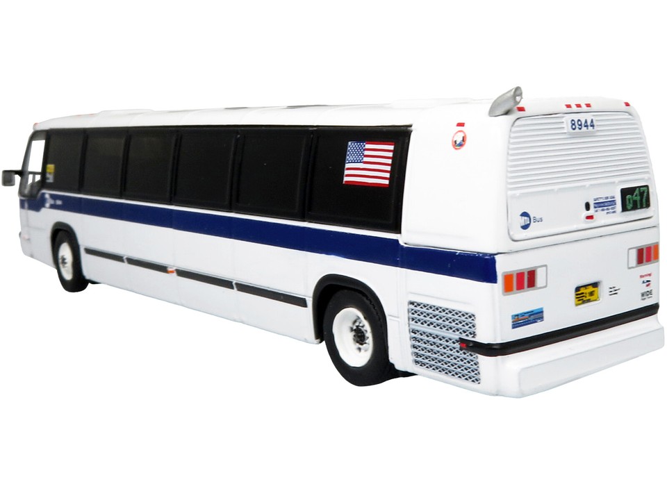 1/87 Diecast Model TMC RTS Transit Bus MTA NYC LaGuardia Airport Iconic ...