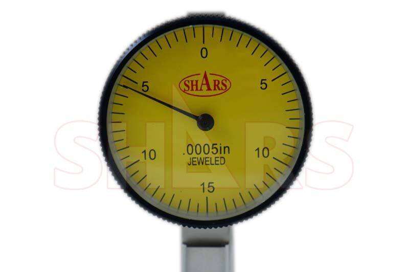 Shars Yellow .030" Test Indicator .0005" Dial Reading 0-15-0 New !] | eBay