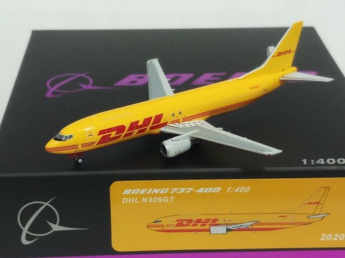1/400 Pandamodel DHL B737-400 N309GT | eBay