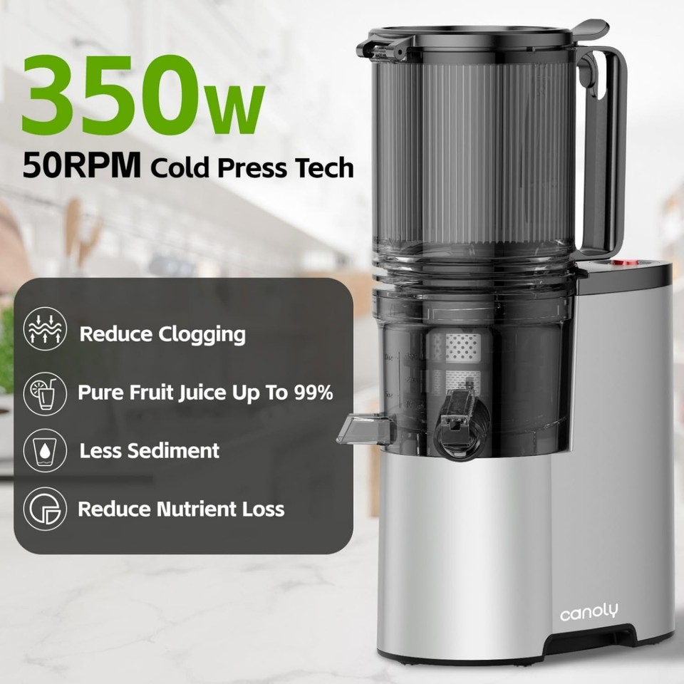 Cold Press Juicer, Easy to Clean | eBay