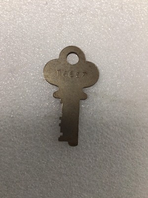 Everlasting Lock Co. TT6657 Key Vintage Suitcase Steamer Briefcase ...