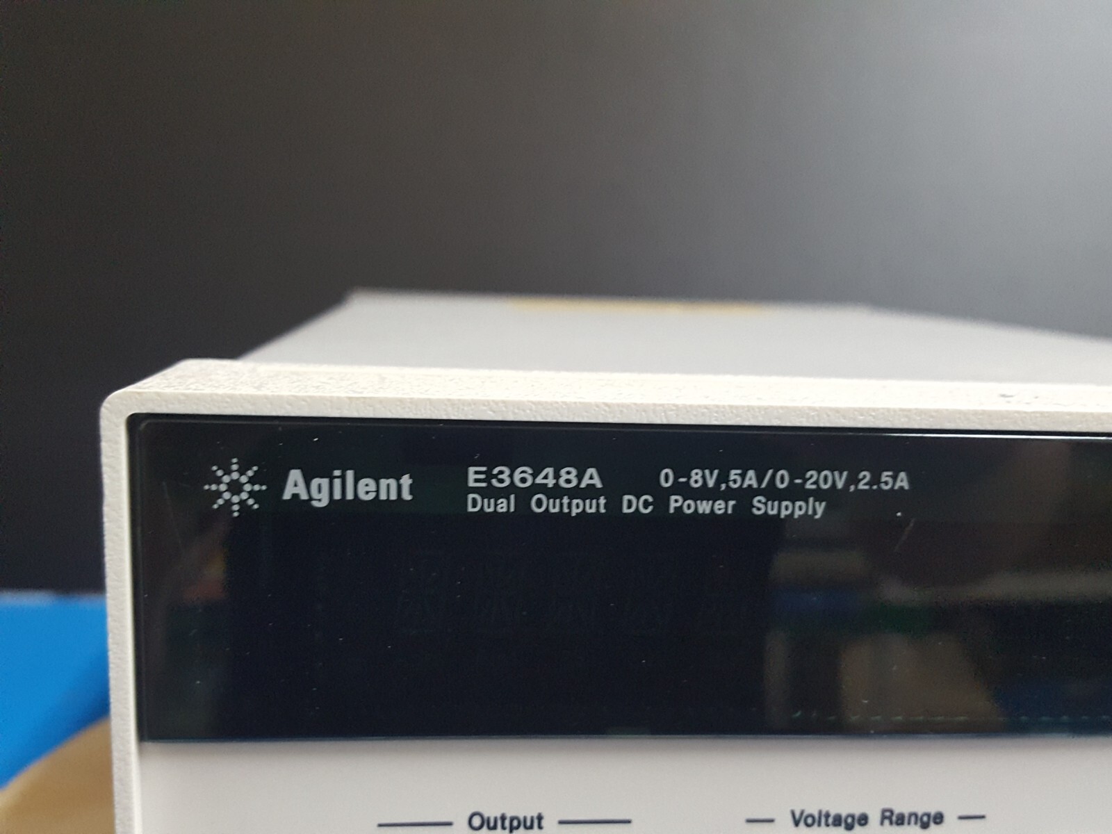 Agilent E3648A: 0-8V, 5A/0-20V, 2.5A Dual Output DC Power Supply (9117 ...