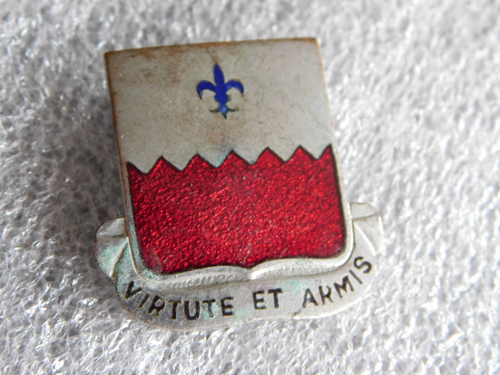 Vintage 106th Engineer Battalion DUI Distinguished Unit Insignia Pin ...