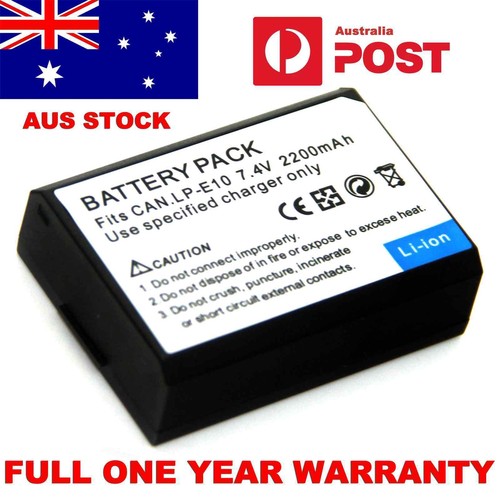 Battery Pack For Canon EOS 1100D EOS 1200D EOS 1300D EOS 1500D AUS ...