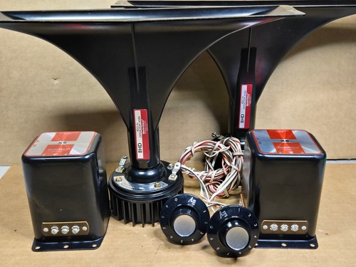 Pair Electro Voice 8HD Horns, 1823M Drivers Midrange 8ohms & X8 ...