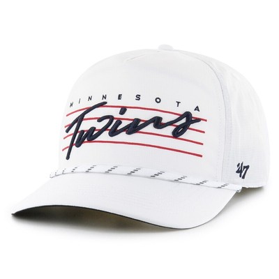 Minnesota Twins MLB '47 Brand White Script Hitch Rope Adjustable ...