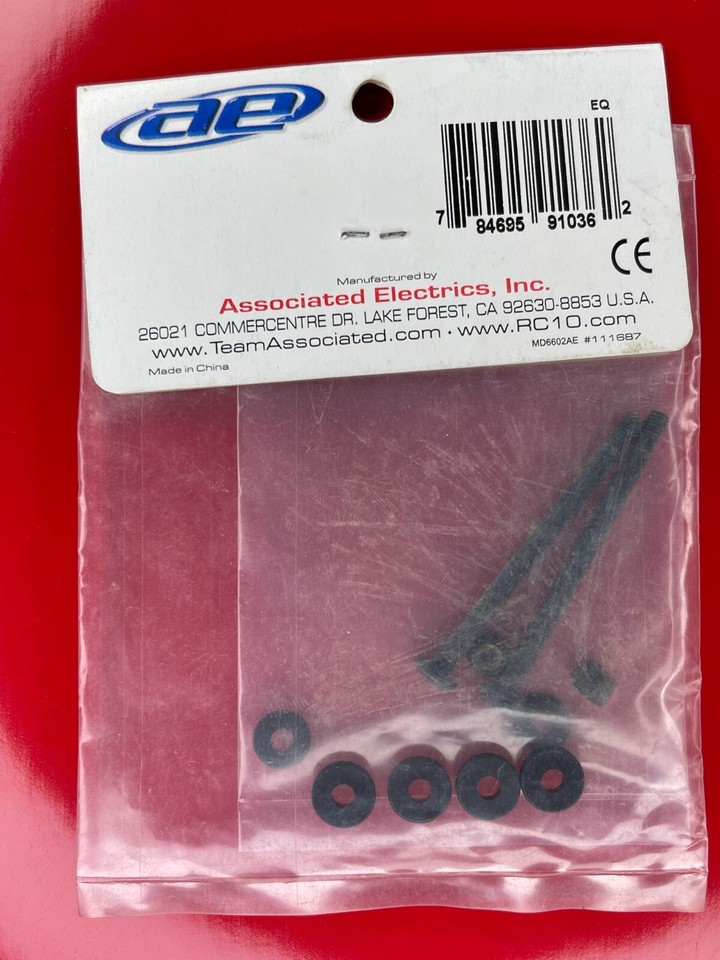 Team Associated SC10 4X4 REAR OUTER HINGE PINS ASC91036 91036 NEW AE SC ...