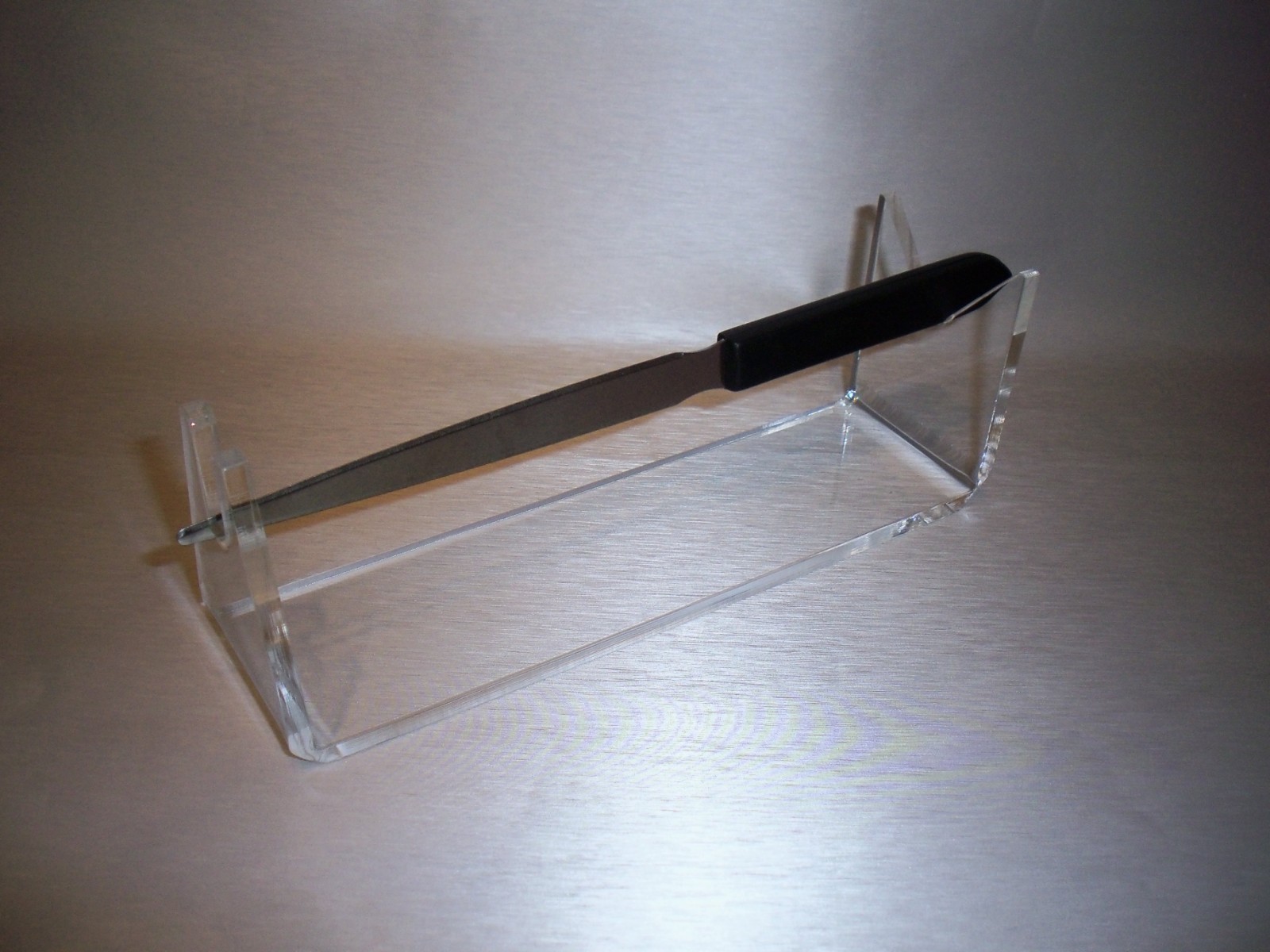 Clear Acrylic Knife Stand Display Stand Knife Holder Hunting Knife ...