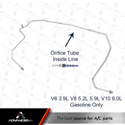 AC A/C LIQUID LINE FITS: 1994 - 1997 Dodge Ram 1500 2500 3500 V6 V8 V10 ...