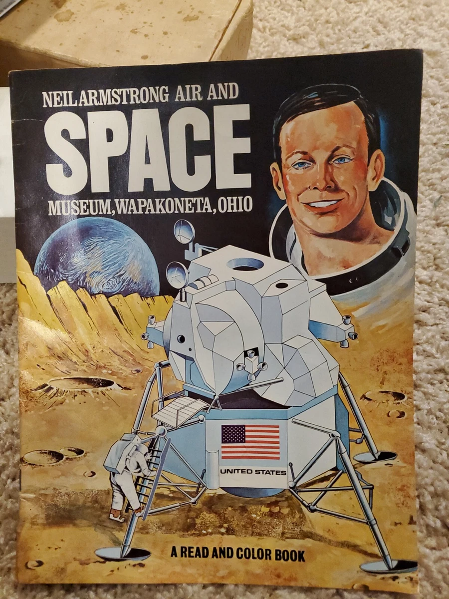 Coloring Pictures Of Neil Armstrong In A Book
