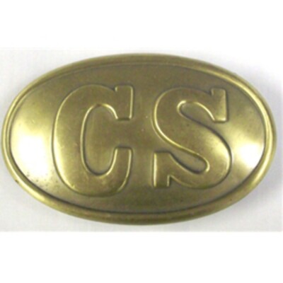 CS Oval Belt Buckle- Brass Plated | eBay