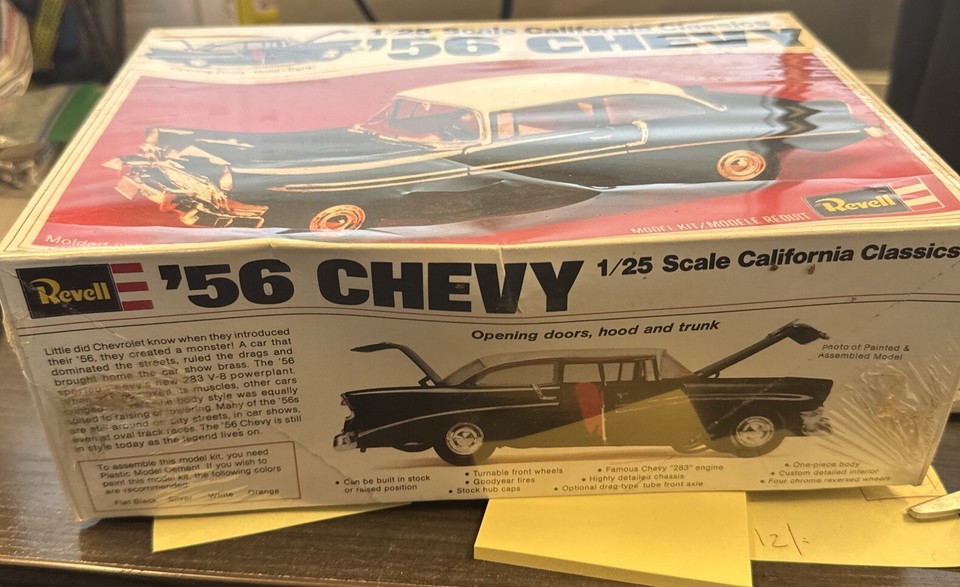 Revell 56 Chevy California Classics 1/25 Model Kit # H-1391 Sealed | eBay