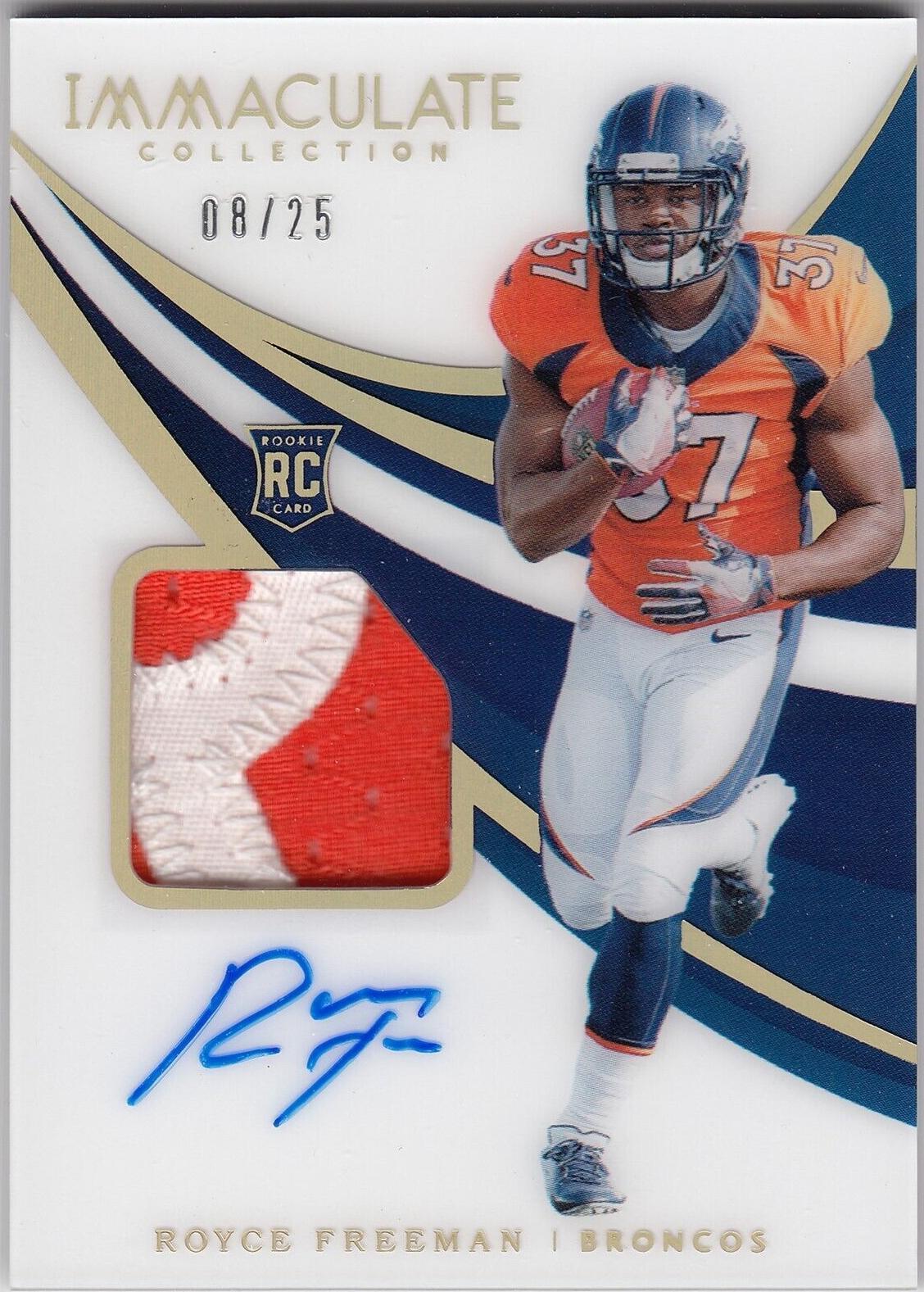 2018 Panini Immaculate Collection - Rookie Patch Autographs Royce ...