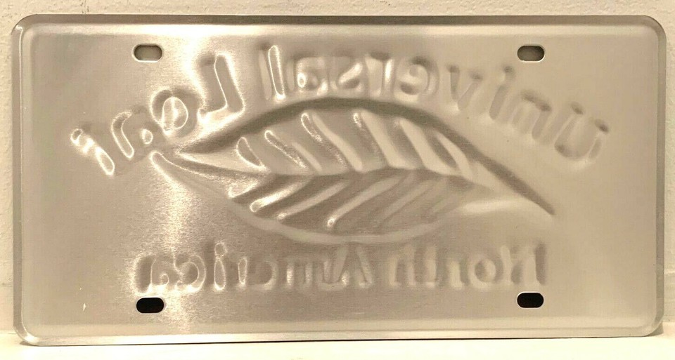 Tobacco Leaf Universal Leaf North America License Plate NOS in plastic ...