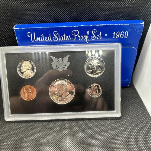 1969 Clad Proof Set U.S. Mint Original Government Packaging OGP | eBay