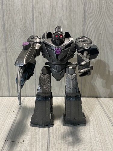 Transformers Megatron Robot Figure Talking Light Up Gray 2009 Hasbro ...