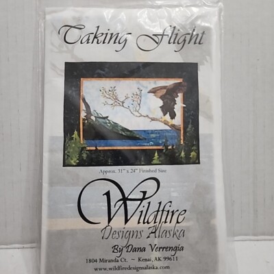 Wildfire Designs Alaska Taking Flight Bald Eagle Quilt Pattern Dana ...