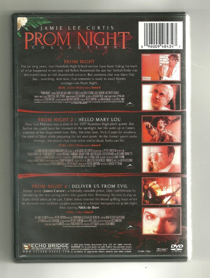 PROM NIGHT TRIPLE FEATURE USED DVD PLEASE SEE SCAN FOR DETAILS | eBay
