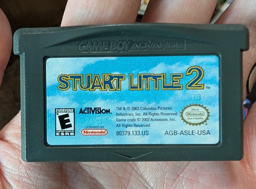 Stuart Little 2 Nintendo Gameboy Advance GBA Game Only | eBay