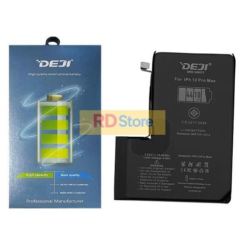 BATTERIA PER IPHONE 12 PRO MAX (DEJI) AUTODIAGNOSTICABILE MAGGIORATA ...