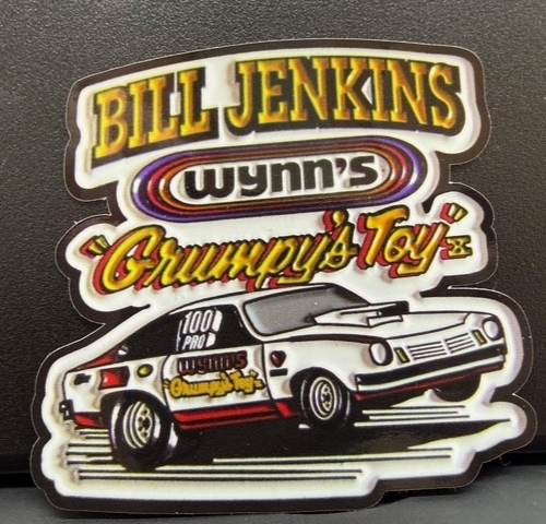 VRHTF NHRA "COOL "WYNN'S BILL"GRUMPY JENKINS "GRUMPY'S TOY" 4 X 4.25 ...