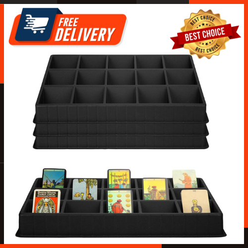 4 Pack Card Sorting Tray Card Sorting And Dealer Tray Sports Card Tray ...