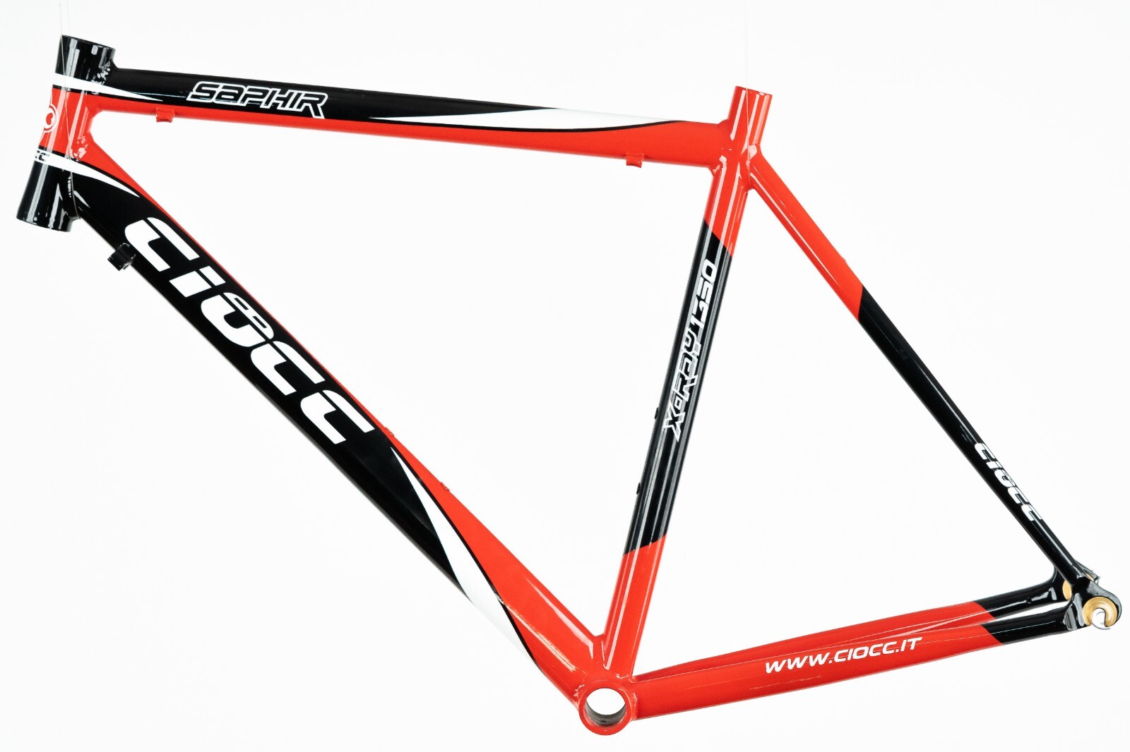 NOS CIOCC SAPHIR X-RAY ALUMINIUM ALLOY FRAME VINTAGE 00s ROAD RACING ...