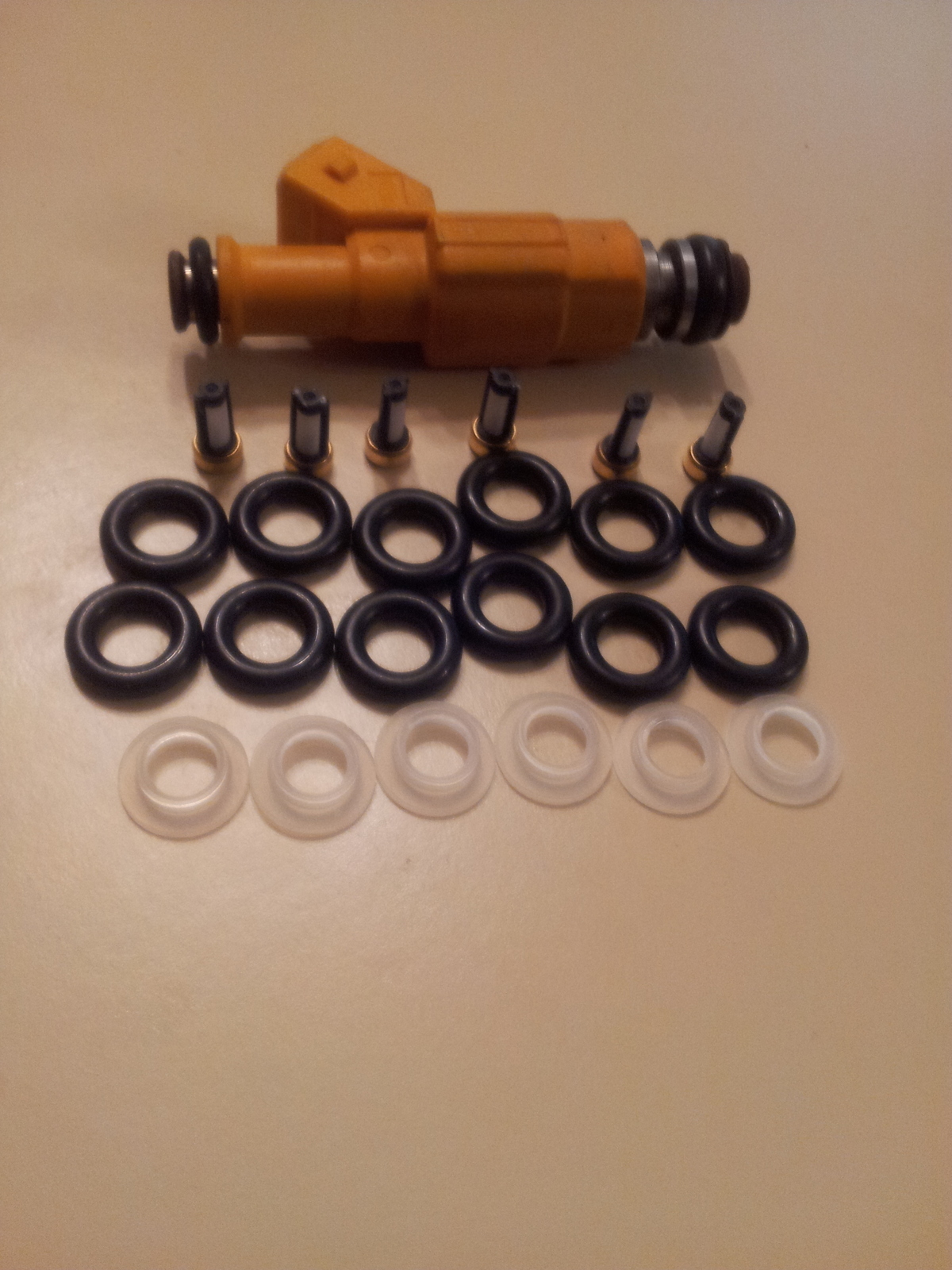 Bosch Type 3 Fuel Injector EV3-EV6 REBUILD PINTLE CAPS, FILTERS 0-RINGS ...