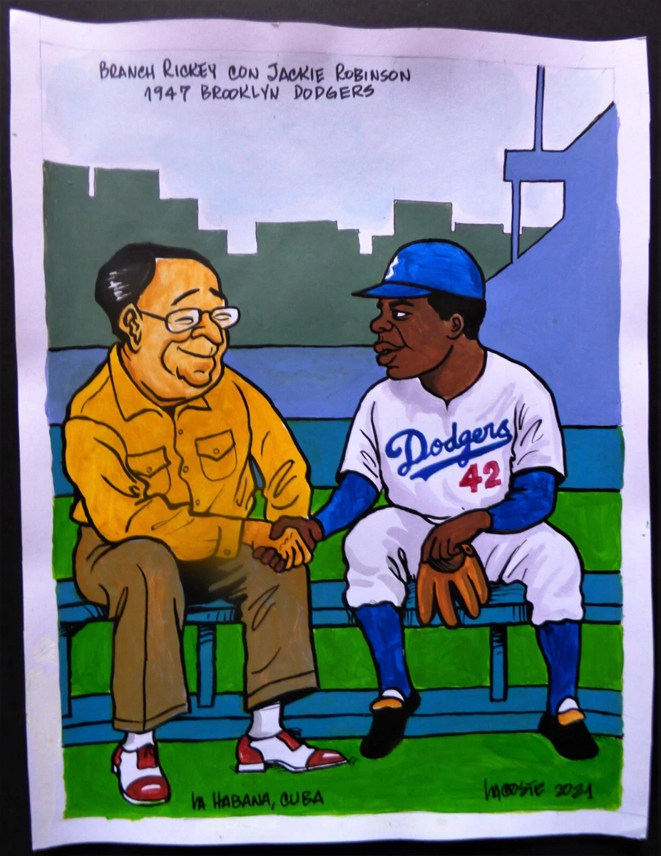 Jackie Robinson And Branch Rickey 42