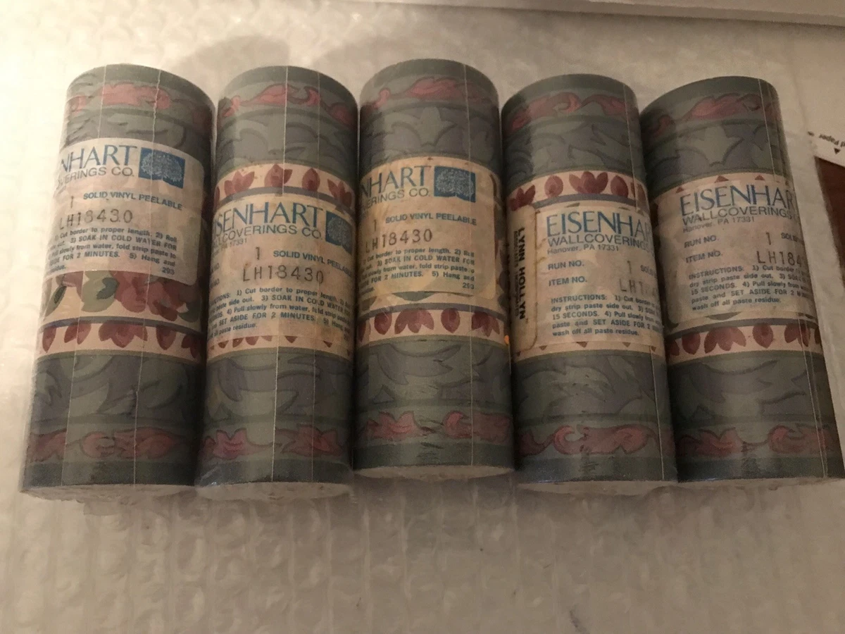 Solid Pink Wallpaper Border