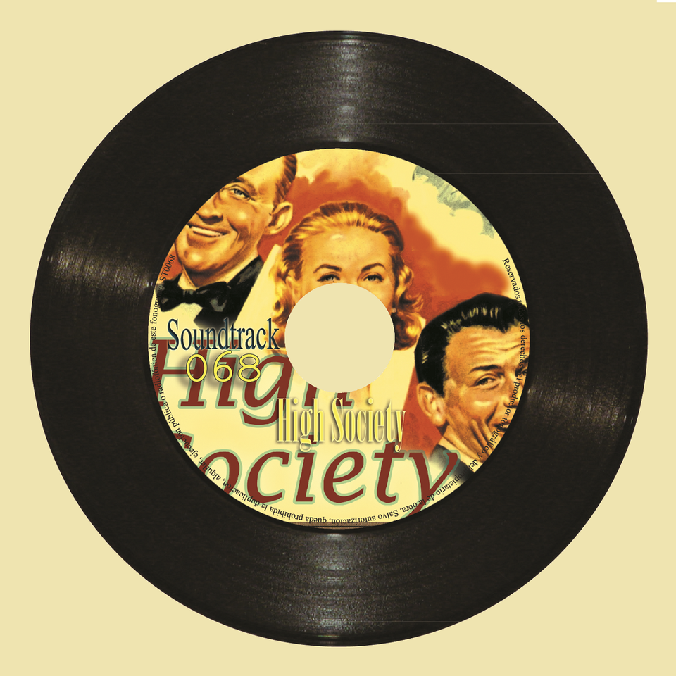 HIGH SOCIETY Soundtrack CD #68/100 O.S.T 1956 Frank Sinatra B. Crosby ...