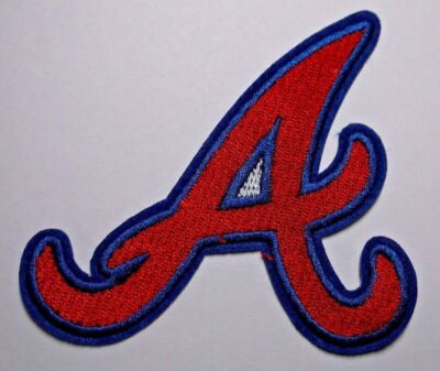 Atlanta Braves "A" Embroidered PATCH~3 1/2" x 3 1/4"~Iron Sew On~MLB ...
