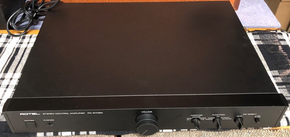 Rotel Stereo Control Amplifier - RC-870BX - Audiophile | eBay