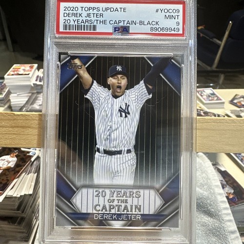 2020 Topps Update Derek Jeter 20 Years of The Captain. BLACK VARIANT ...