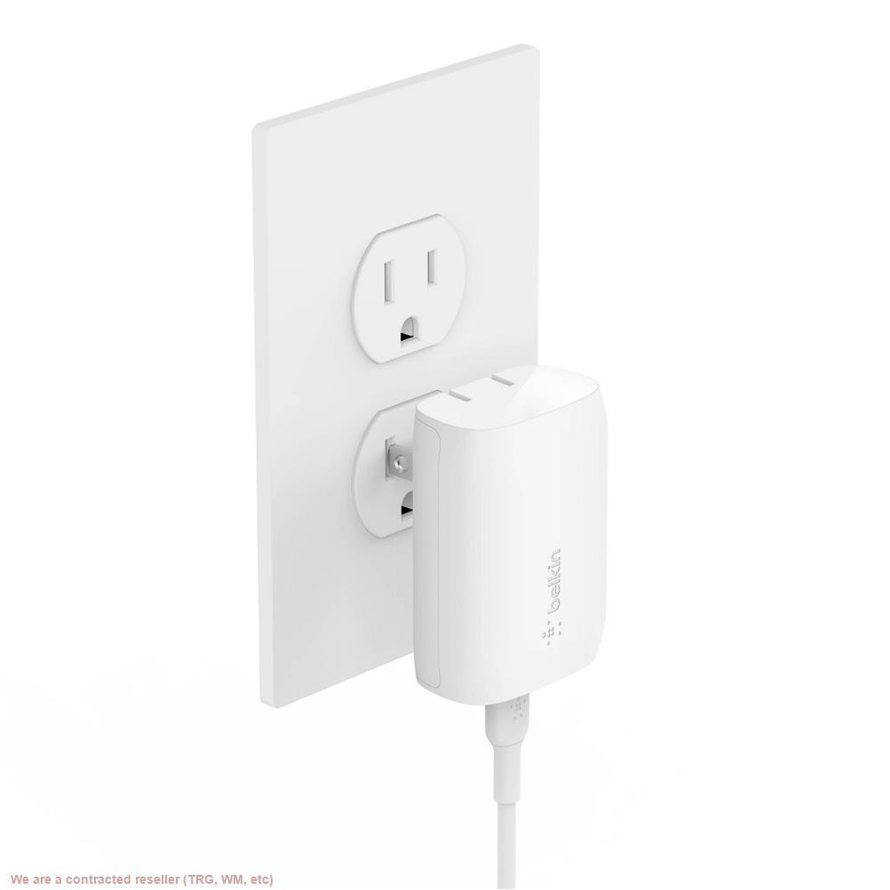 Belkin WCA005DQ1MWH-B6 30w With Usb-c To Usb-c Cable Cabl Retail Box ...