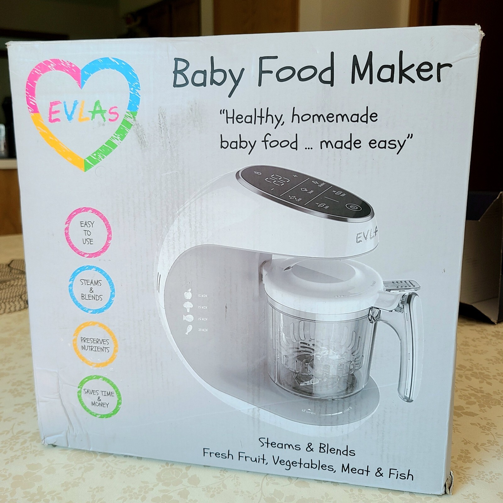 NutriChef Pkbfb18 Electric Baby Food Maker | Processor Blender Grinder ...