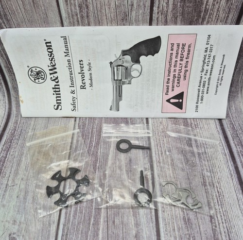 S&W Smith & Wesson Governor Revolver Moon Clips Factory Instruction ...