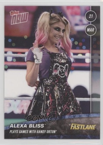 2021 Topps Now WWE Topps Online Exclusive /679 Alexa Bliss #7 | eBay