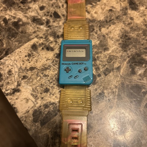 Gameboy Color Watch Blue Nintendo Broken | eBay