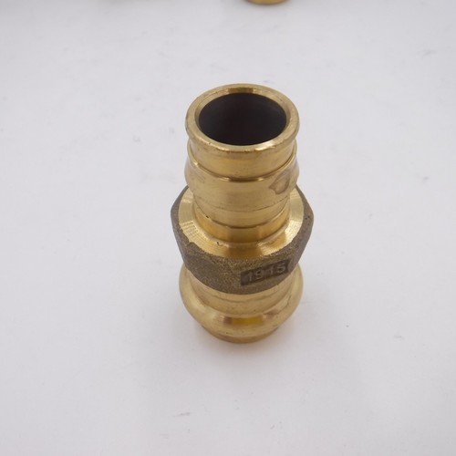 10 Pack Uponor 3/4" Brass ProPEX Expansion x Copper Press Adapters ...
