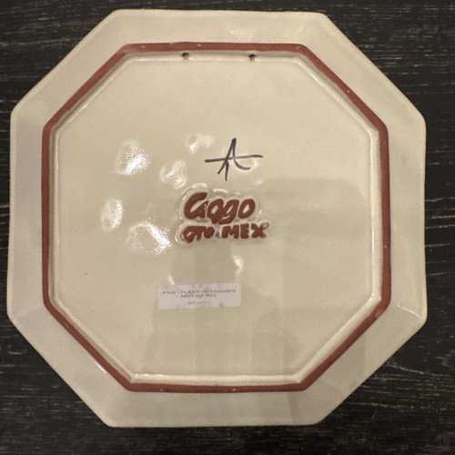 Gorky Gonzalez - Gogo GTO Mex AT 9.50” Octagon HP Plate, Signed, PO-LN ...