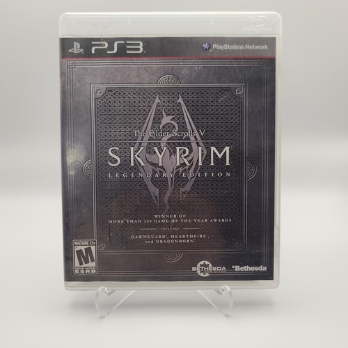 The Elder Scrolls V Skyrim Legendary Edition 2013 PS3 Complete CIB Map ...
