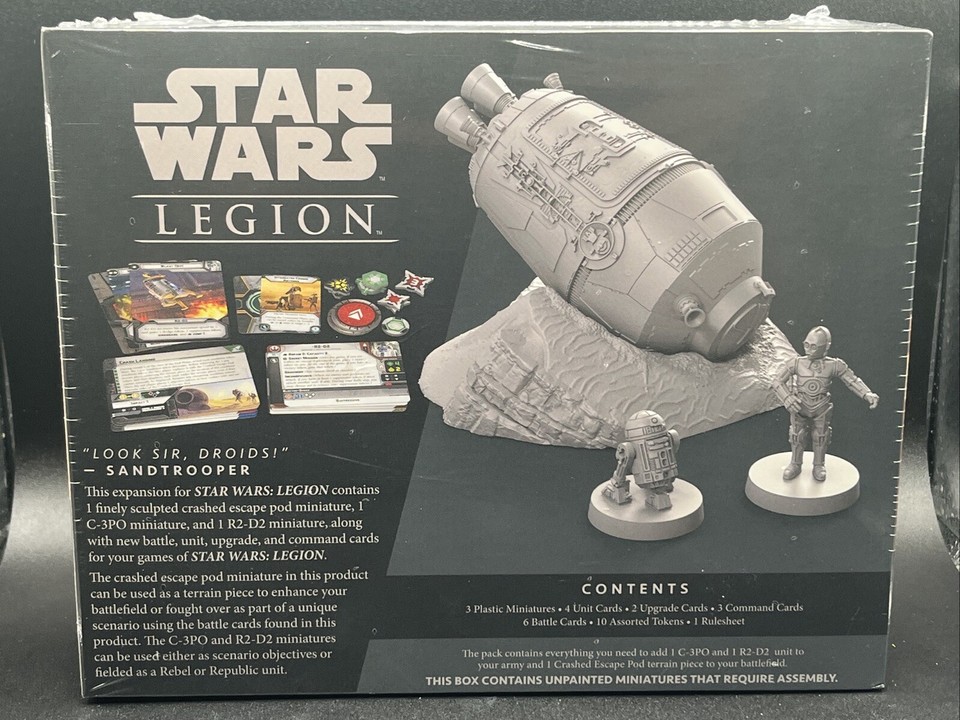 Crashed Escape Pod Battlefield Expansion Star Wars: Legion FFG NIB ...