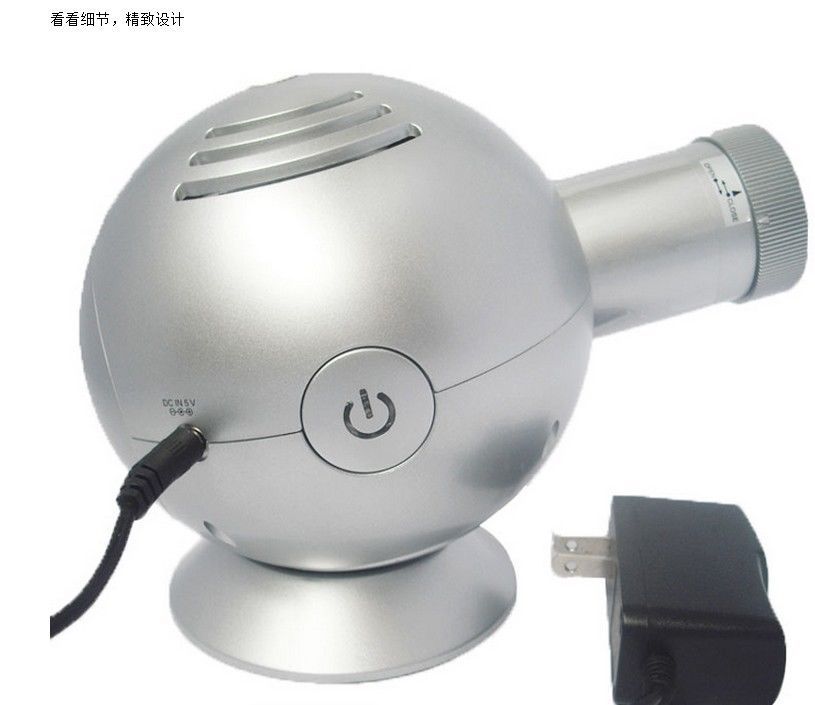 New 4th Gen Analog Projection Wall Clock BELL w/ LED Based Projector ...