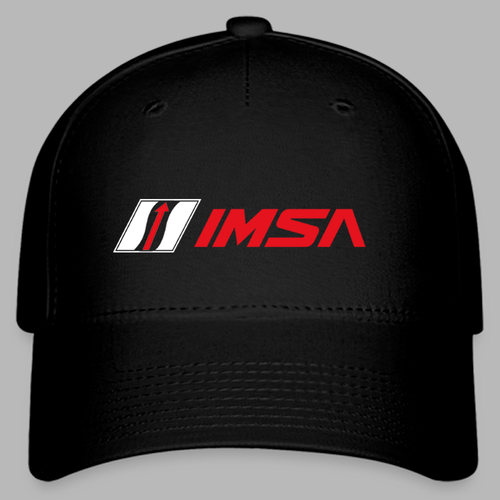 IMSA International Motor Sports Black Hat Baseball Cap Size S/M and L ...