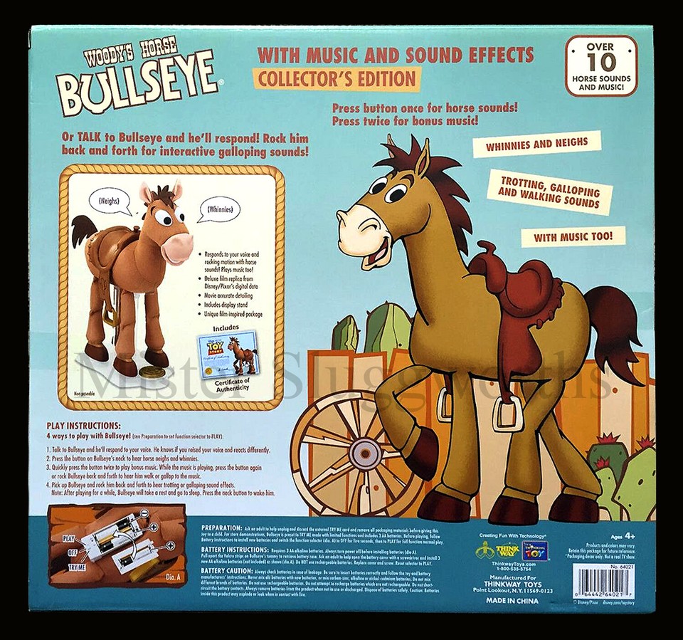 NEW Disney Pixar Target Toy Story Signature Collection Bullseye Woody's ...