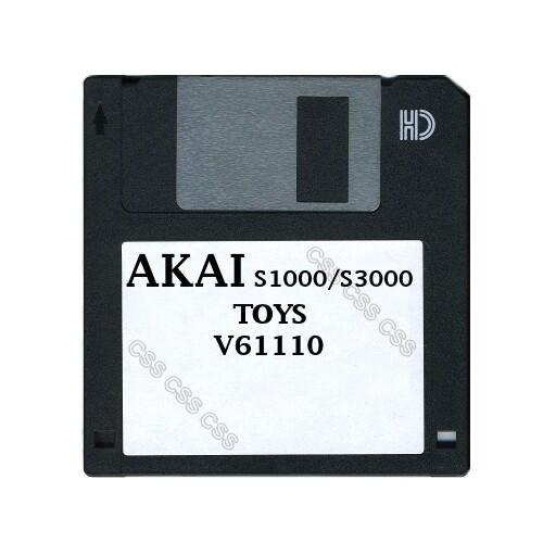 Akai S1000 / S3000 Floppy Disk TOYS V61110 | eBay