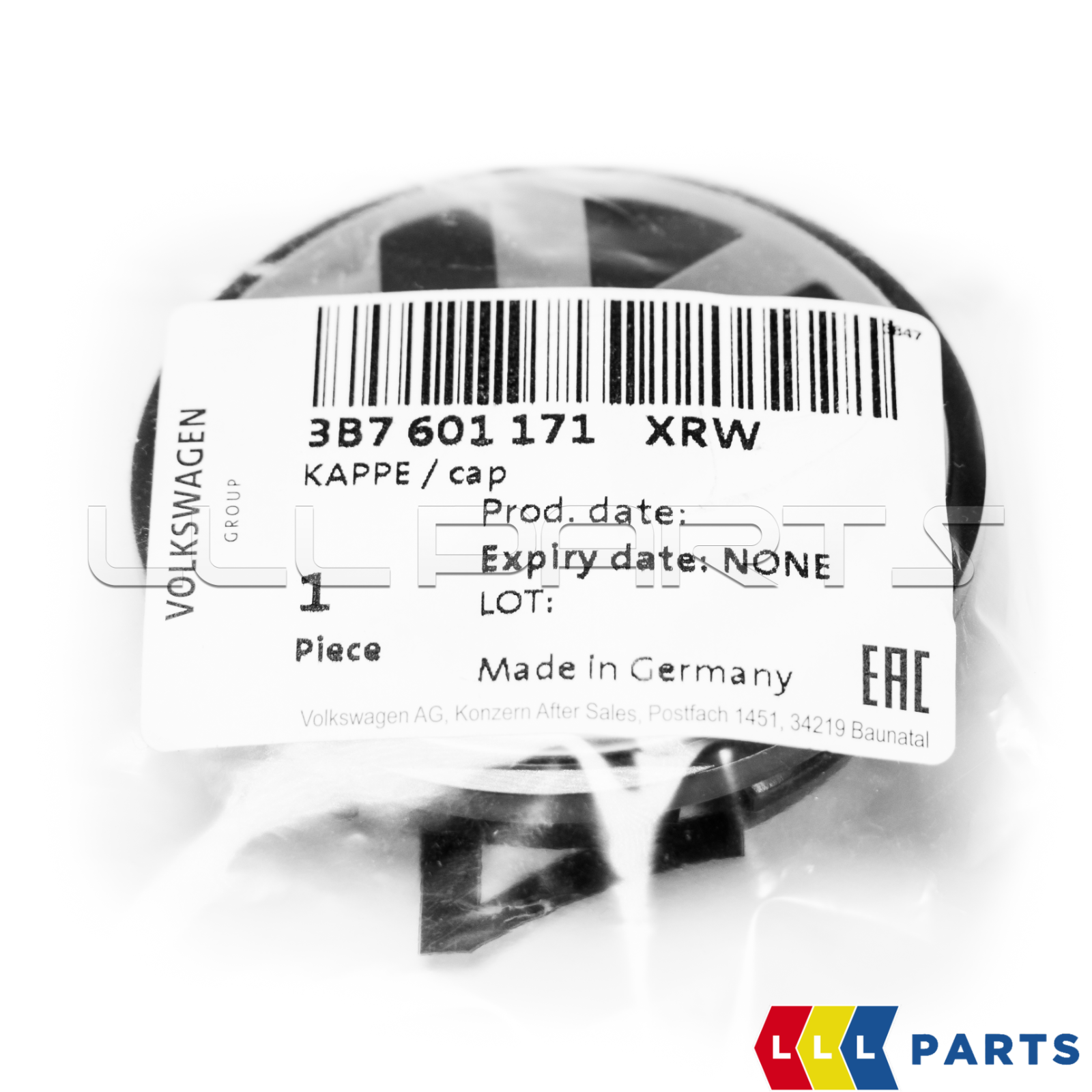 NEW GENUINE VOLKSWAGEN ALLOY WHEEL CENTER HUB CAP LOGO 56MM SET 4 QTY ...